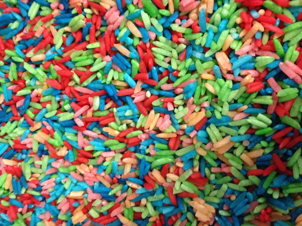 DIY Coloured Pasta and Rice for sensory tubs - Wide Bay Kids