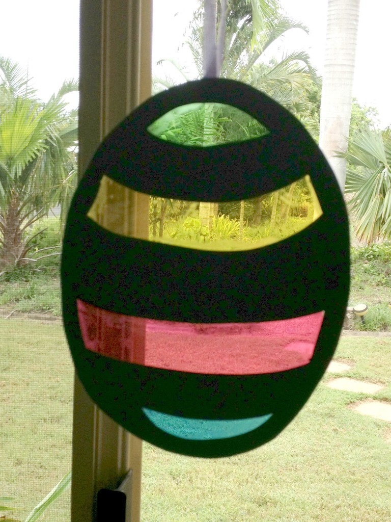 Stained Glass Easter Craft - Wide Bay Kids