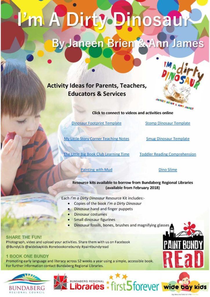 I’m a Dirty Dinosaur One Book One Bundy - Wide Bay Kids