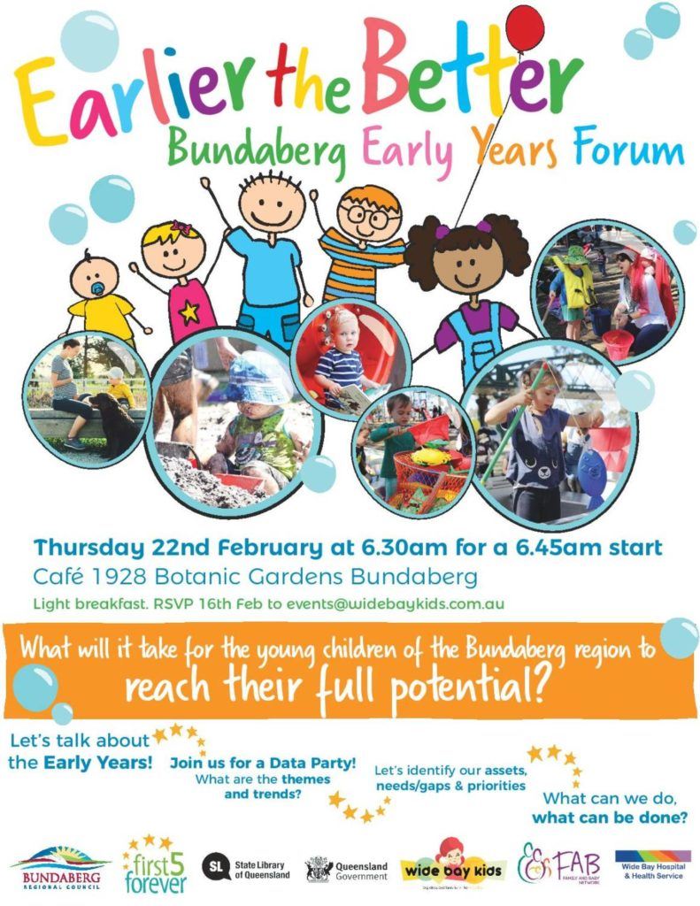 Bundaberg Early Years Forum - Wide Bay Kids
