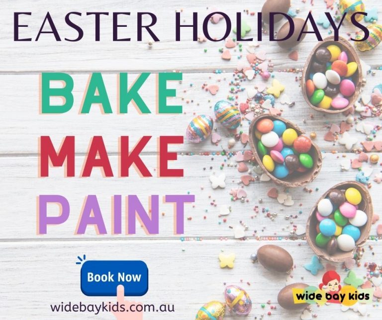 Easter School Holiday Workshops – Now Open - Wide Bay Kids