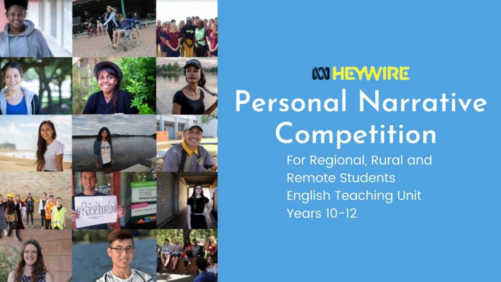 Heywire's Narrative Writing Competition