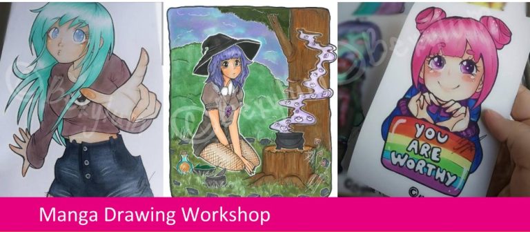 Manga Drawing Workshop Wide Bay Kids