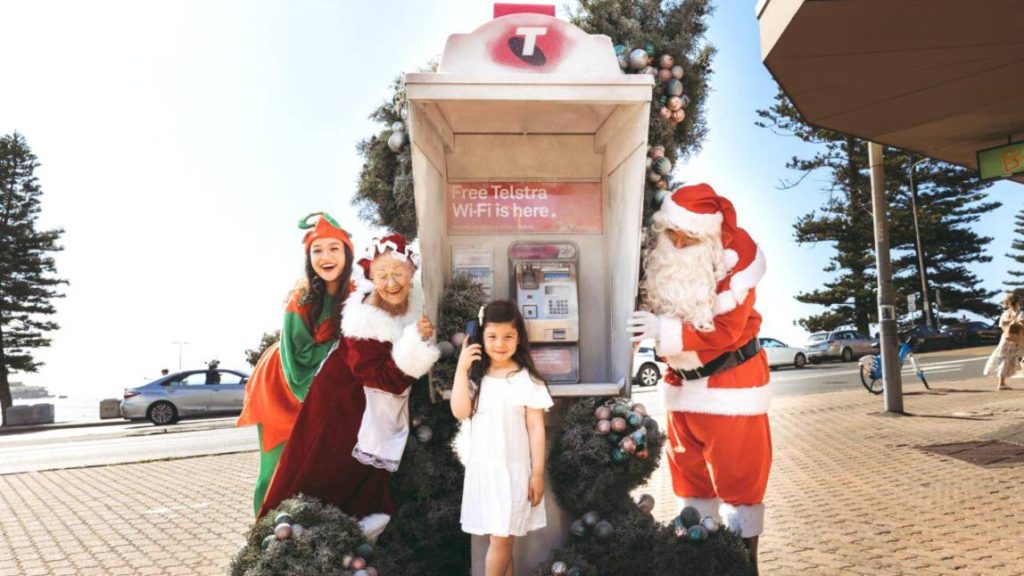 Free Calls To Santa And Friends From Telstra Payphones - Wide Bay Kids