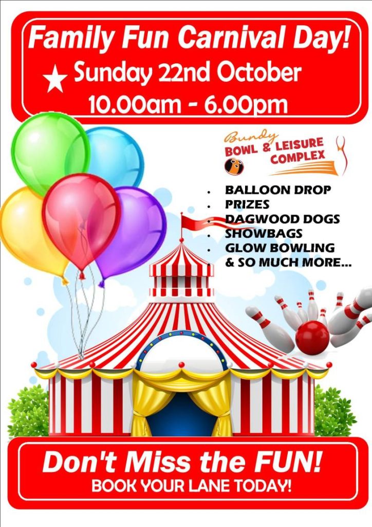 Bundy Bowl Family Fun Carnival Day - Wide Bay Kids